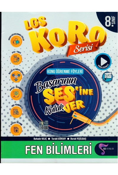 Ses Yayınları 8. Sınıf Lgs Fen Bilimleri Koro Serisi Föyleri - Bahadır Kılıç