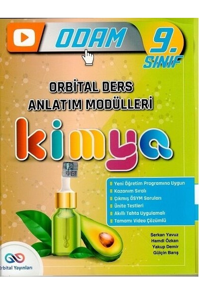 Orbital Yayınları 9. Sınıf Kimya Ders Anlatım Modülleri - Hamdi Özkan Orbital Yayınları 9. Sınıf Kimya Ders Anlatım Modülleri - Hamdi Özkan
