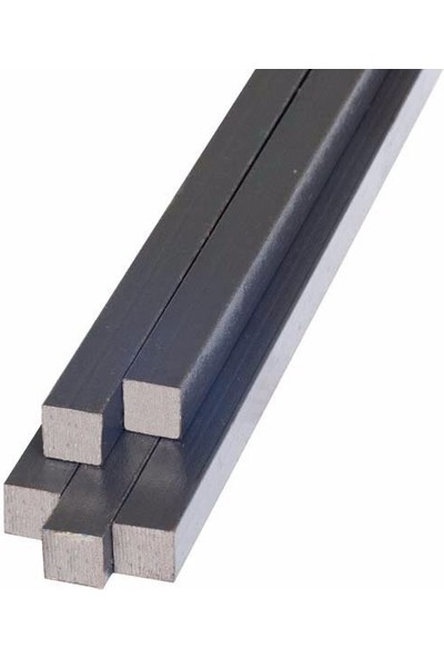 Kalyon Çelik 6x6 mm ST37 Soğuk Çekme Kare ( 3 Metre - 3 Adet ) Kalyon Çelik 6x6 mm ST37 Soğuk Çekme Kare ( 3 Metre - 3 Adet )