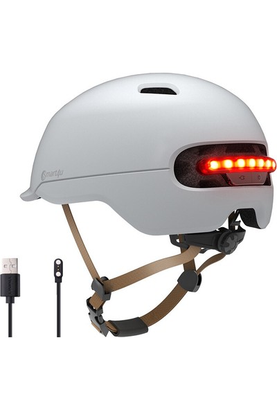 Xiaomi Smart4u Youpin Motosiklet/ Bisiklet Akıllı Kask (Yurt Dışından)