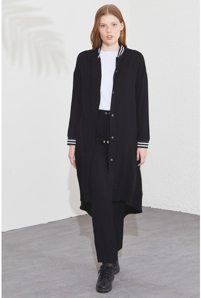 Nihan Ribana Detaylı Giyçık Siyah