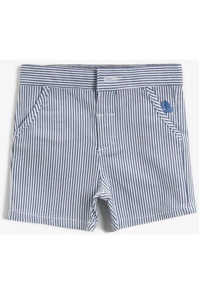 Koton Kids Çizgili Sort Pamuklu