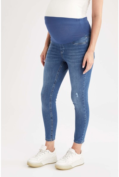 DeFacto Hamile Skinny Fit Jean Pantolon V5777Az21Au DeFacto Hamile Skinny Fit Jean Pantolon V5777Az21Au