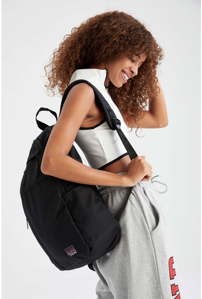 DeFacto Kadın Defacto Fit Baskılı Okul Sırt Çantası V0887AZNS