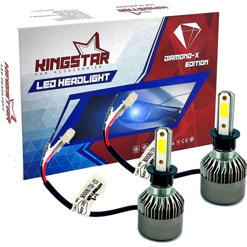 Kingstar Diamond-X H3 Beyaz LED Xenon Şimşek Etkili Far Fiyatı