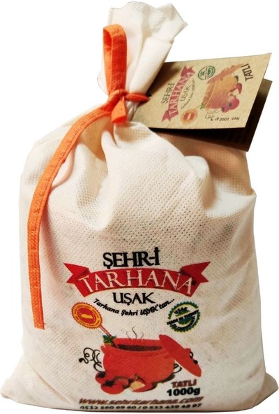 Şehr-i Tarhana Uşak Tarhanası Tatlı 1 Kg Şehr-i Tarhana Uşak Tarhanası Tatlı 1 Kg