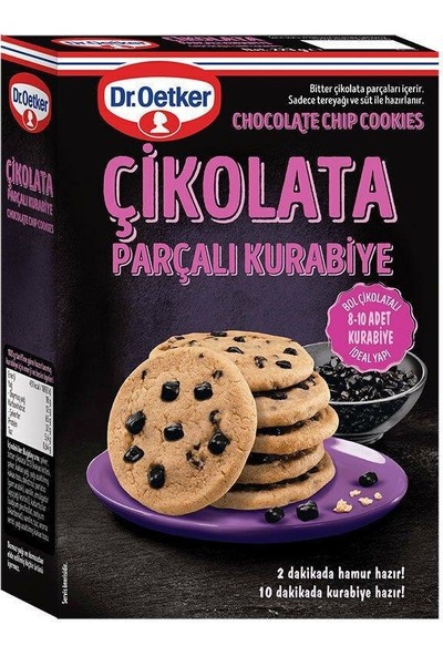 Dr Oetker Çikolata Parçalı Kurabiye 223 gr
