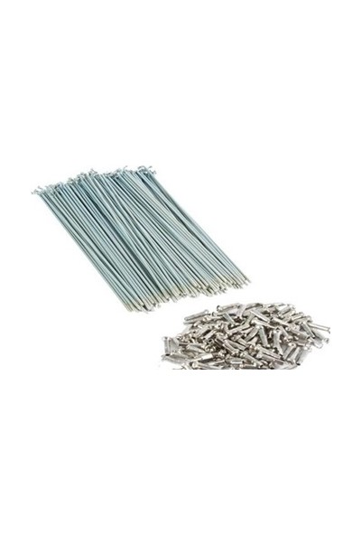 SEVEN KARDEŞLER Bisiklet Jant Teli 275 x 2 - 27.5 Nikel