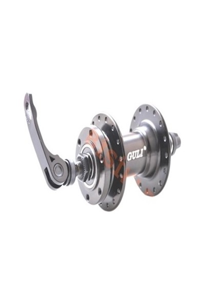 SEVEN KARDEŞLER Bisiklet Ön Göbek Rulmanlı 32 Delik Alüminyum Siyah [disk Uyumlu] - Mandallı