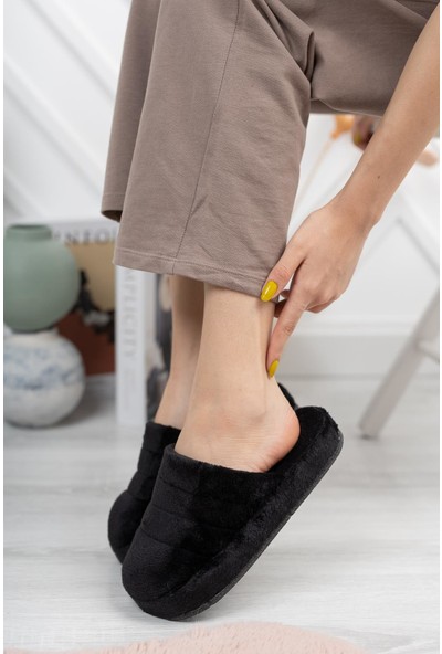 Modafrato Smt-03 Kapalı Kadın Ev Terliği Kışlık Terlik