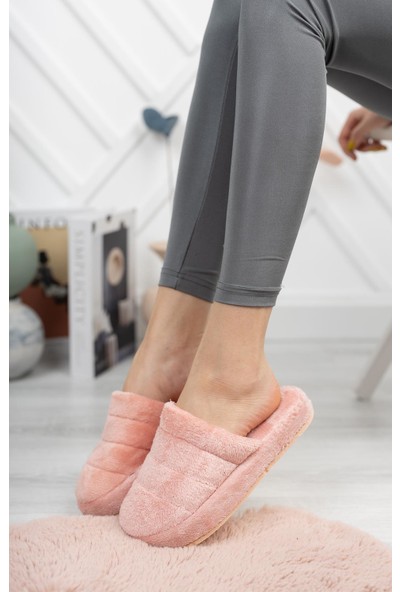 Modafrato Smt-03 Kapalı Kadın Ev Terliği Kışlık Terlik