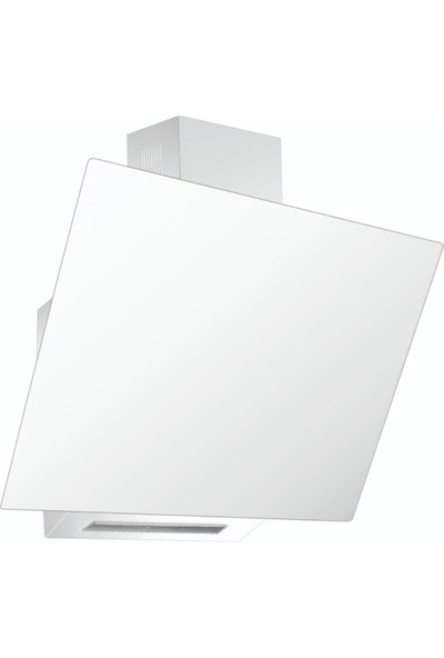 Luxell DA6-833 Beyaz Cam Davlumbaz