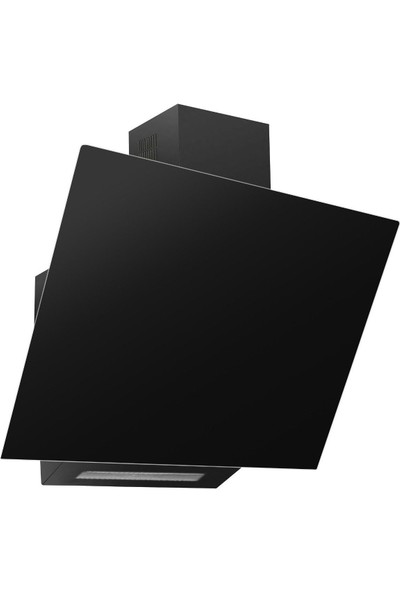 Luxell DA6-833 Siyah Cam Davlumbaz