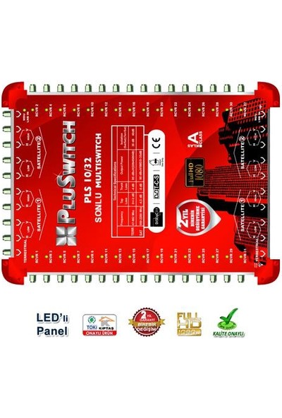 Uydu Santral 10/32 Sonlu Pluswıtch