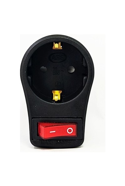 Ars Akım Korumalı Tekli Priz