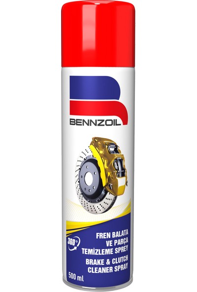 Bennzoil Fren Balata Temizleme Spreyi 500 ml Bennzoil Fren Balata Temizleme Spreyi 500 ml