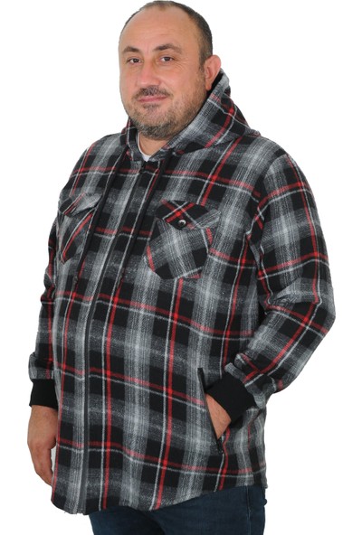 Moc Grande Büyük Beden Erkek Sweatshirt Oduncu