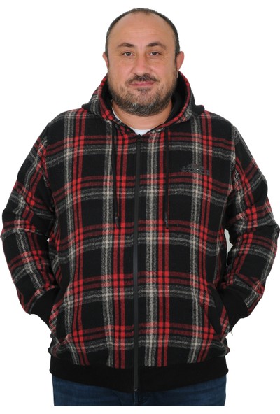 Moc Grande Büyük Beden Erkek Sweatshirt Oduncu