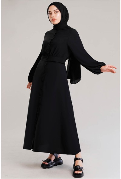 Zülays Elis Etek Takım Siyah