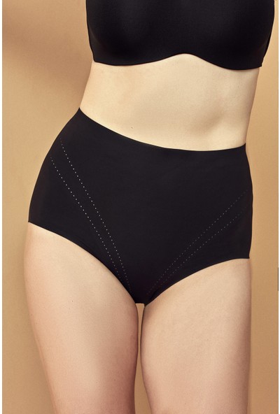 Penti Siyah Light Slip Korse
