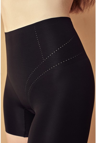 Penti Siyah Light Şort Korse
