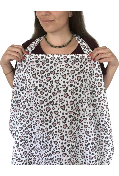 Müslin Babies Leoparlı Müslin Emzirme Önlüğü Müslin Babies Leoparlı Müslin Emzirme Önlüğü