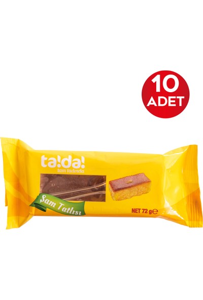 Tada Şam Tatlısı 10 x 72 gr Tada Şam Tatlısı 10 x 72 gr