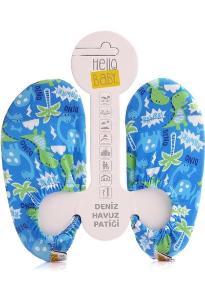 Hello Baby Hellobaby Çok Amaçlı Deniz ve Havuz Bebek Patiği Mavi Hello Baby Hellobaby Çok Amaçlı Deniz ve Havuz Bebek Patiği Mavi