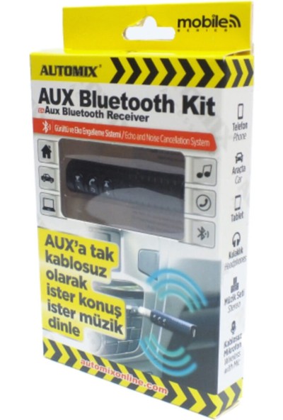 Automix 190.05.040040 Automix Aux Bluetooth Kit Automix 190.05.040040 Automix Aux Bluetooth Kit