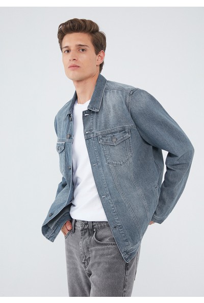 Mavi Erkek Drake Black Gri Jean Ceket 010143-33643 Mavi Erkek Drake Black Gri Jean Ceket 010143-33643