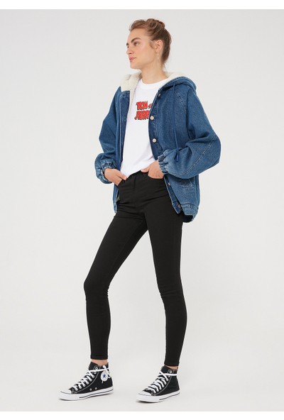 Mavi Kadın A.C.A.İ.P Simsiyah Jean Pantolon 101065-31103 Mavi Kadın A.C.A.İ.P Simsiyah Jean Pantolon 101065-31103