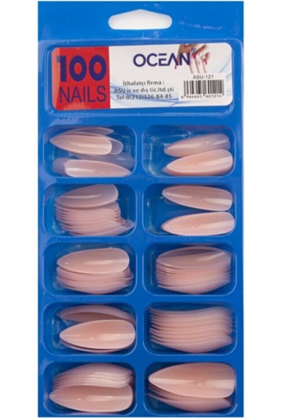 100'LÜ Kutulu Stiletto Protez Takma Tırnak 100'LÜ Kutulu Stiletto Protez Takma Tırnak