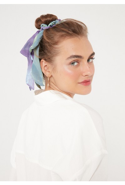 Mavi Kadın Mor-Mavi Toka Seti 198860-34689