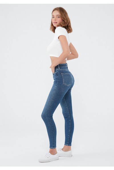 Mavi Kadın A.C.A.İ.P 90 s İndigo Jean Pantolon 101065-33303