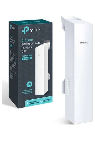 Tp-Link CPE220 2.4ghz 300MBPS 12DBI Antenli Dış Mekan Cpe/access Point Tp-Link CPE220 2.4ghz 300MBPS 12DBI Antenli Dış Mekan Cpe/access Point