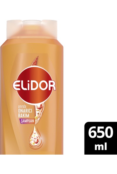 Elidor Superblend Saç Bakım Şampuanı Anında Onarıcı Bakım Vitamin C Keratin & Seramid 650 ML 1 Adet Elidor Superblend Saç Bakım Şampuanı Anında Onarıcı Bakım Vitamin C Keratin & Seramid 650 ML 1 Adet