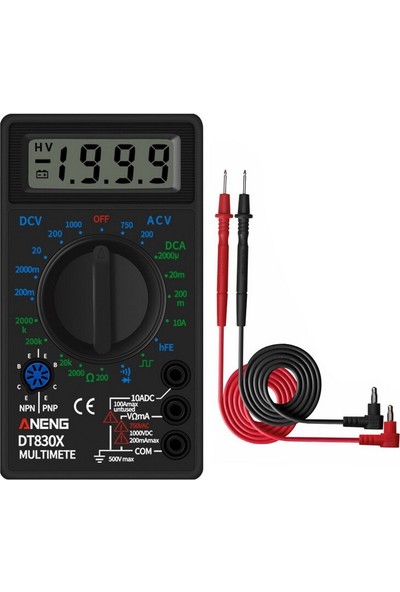 Carino Ölçüm Aleti Voltmetre (Yurt Dışından)
