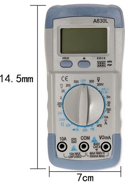 Carino Ölçüm Aleti Multimetre (Yurt Dışından)