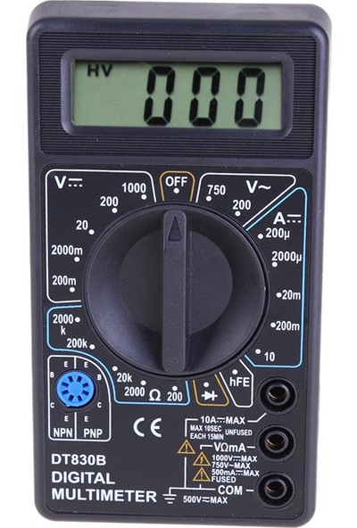 Carino Ölçüm Aleti Voltmetre (Yurt Dışından)