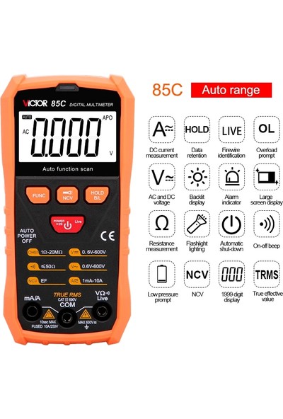 Carino Ölçüm Aleti Multimetre (Yurt Dışından)