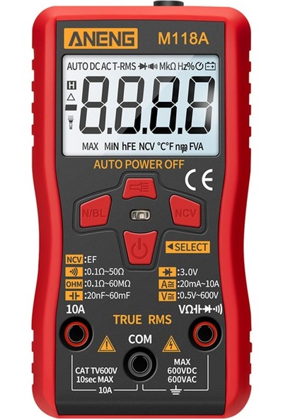 Carino Ölçüm Aleti Multimetre (Yurt Dışından)