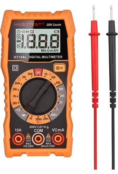 Carino Ölçüm Aleti Multimetre (Yurt Dışından) Carino Ölçüm Aleti Multimetre (Yurt Dışından)