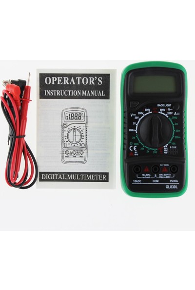 Carino Ölçüm Aleti Voltmetre (Yurt Dışından)