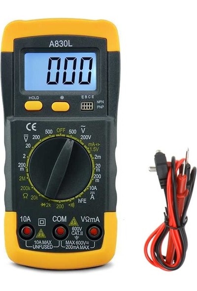 Carino Ölçüm Aleti Multimetre (Yurt Dışından)