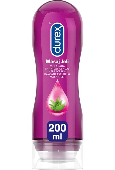 Durex Play Kayganlaştırıcı & Masaj Jeli Aloe Vera, 200 Ml Durex Play Kayganlaştırıcı & Masaj Jeli Aloe Vera, 200 Ml