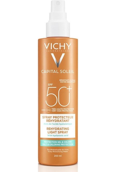 Vichy Capital Soleil Güneş Korumalı Yüz Ve Vücut Spreyi Spf 50 200 Ml
