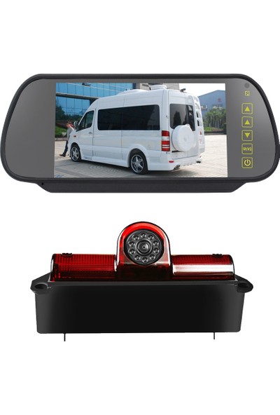 ZSZH PZ467 Araba 170 Derece Fren Lambası Görüş Kamerası + Chevrolet İçin 7 İnç Dikiz Monitörü (Yurt Dışından) ZSZH PZ467 Araba 170 Derece Fren Lambası Görüş Kamerası + Chevrolet İçin 7 İnç Dikiz Monitörü (Yurt Dışından)