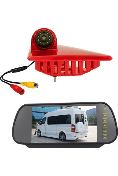 ZSZH PZ462 Araba Fren Lambası Görüş Kamerası + Renault / Nissan / Opel İçin 7 İnç Dikiz Monitörü (Yurt Dışından) ZSZH PZ462 Araba Fren Lambası Görüş Kamerası + Renault / Nissan / Opel İçin 7 İnç Dikiz Monitörü (Yurt Dışından)