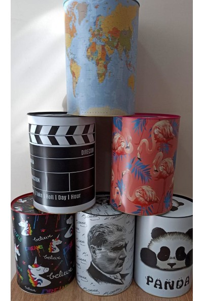 Aydınlı 1 Adet Metal Kumbara Küçük Boy