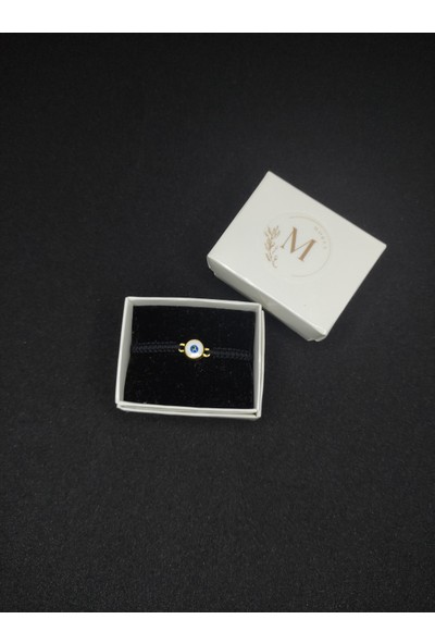 Morey Siyah İpli Makrome Örgülü El Yapımı Nazar Boncuklu Bileklik Morey Siyah İpli Makrome Örgülü El Yapımı Nazar Boncuklu Bileklik